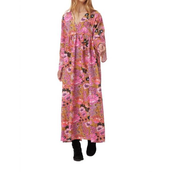 Blue Boheme | Dresses | New Blue Boheme Floral Maxi Dress In Print ...